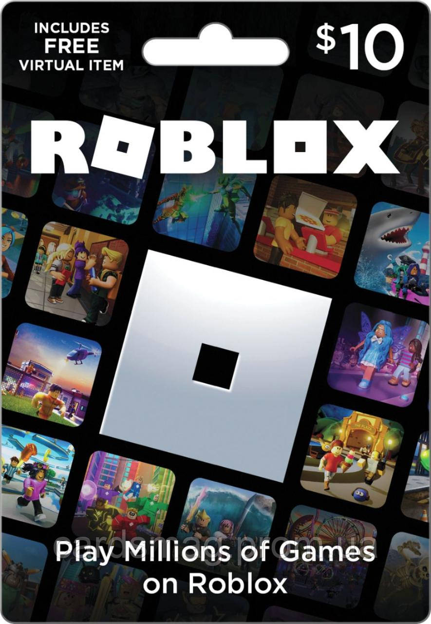 Roblox 10$ Gift Card | 800 Robux, ціна: 600 ₴, купити на Prom.ua