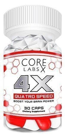 Предтренировочный комплекс Core Labs X 4X Quatro Speed 30 caps (ID ...