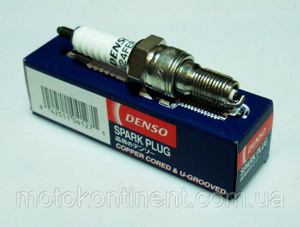 DENSO Cвеча зажигания U24FER9, аналог NGK CR8EH-9, цена 245 грн — Prom.ua (ID#341542638)