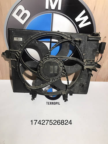 Купить Кожух Вентилятора с вентилятором радиатора бмв bmw е E60/61 M54 ...