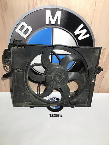 Купить Кожух Вентилятора с вентилятором радиатора бмв bmw е E60/61 M54 ...