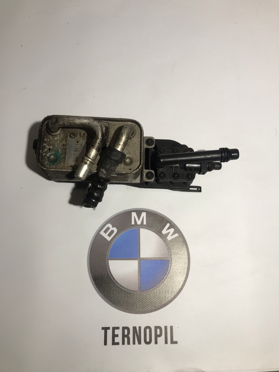 Купить Радиатор масляный коробки теплообменник бмв bmw е E60/61/63/64 ...