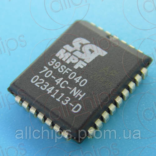Купить Память Flash SST SST39SF040-70-4C-NHE PLCC32, цена 156.14 грн ...