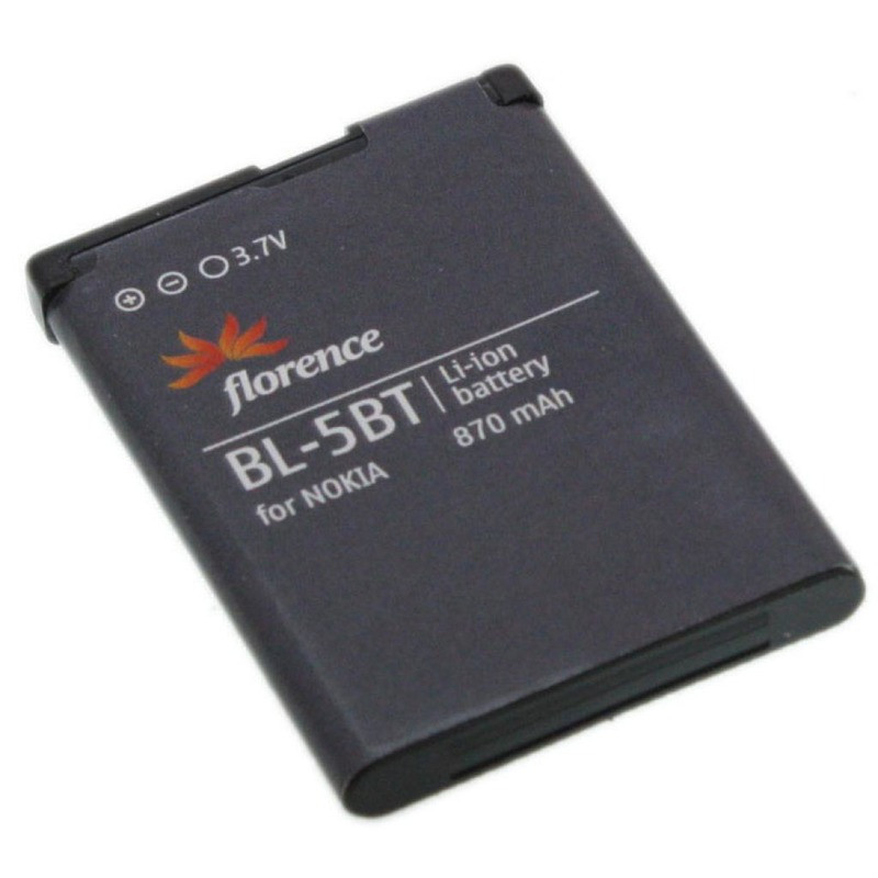 Аккумулятор для Телефона Florence Nokia BL-5BT 870mA (BL-5BT) — Купить ...