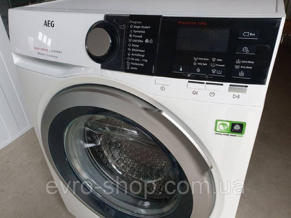 Купити Пральна машина AEG lavamat 8000 Series ÖKOMix 8 KG б.у з ...
