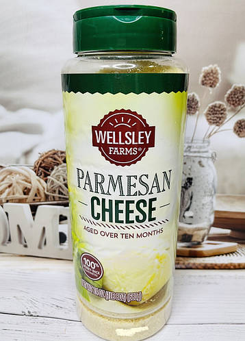 Тертий сир пармезан Wellsley Farms parmesan cheese, ціна 750 грн — Prom ...