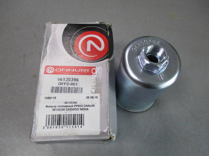 Купить Фильтр топливный PP859 ONNURI 96130396 DAEWOO NEXIA, цена 160 ...