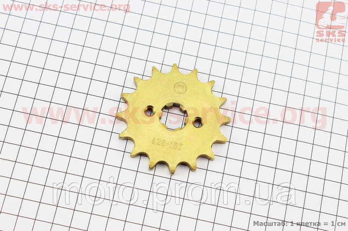 Купить Звезда передняя JH - 428H-16T GOLD (338261), цена 110 грн — Prom ...