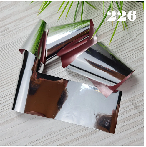 Купить Фольга для литья серебро Sweet Nails №226, цена 9.15 ₴ — Prom.ua ...
