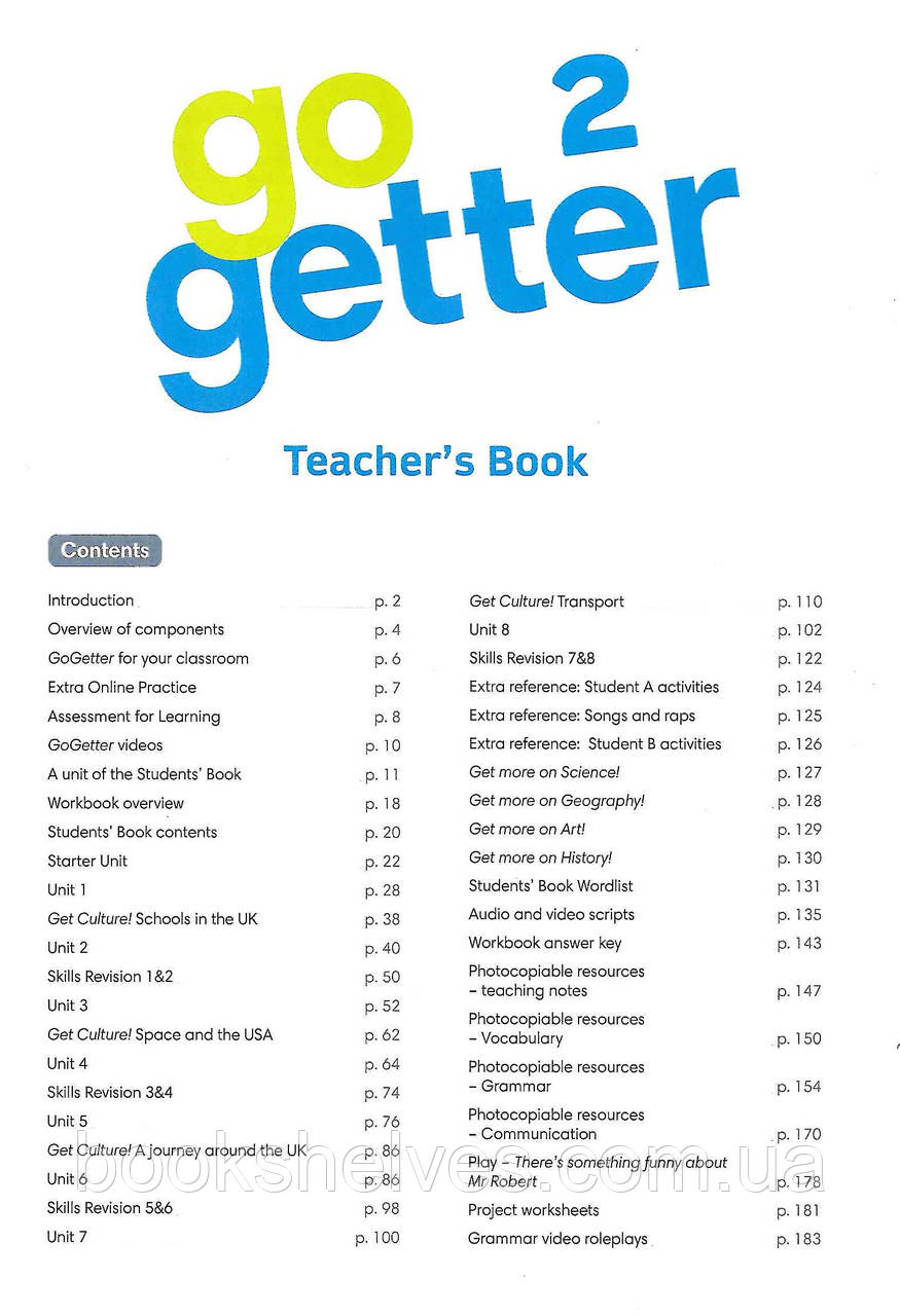 Купити Go-Getter 2 teacher's Book + DVD, ціна 1210 ₴ - Prom.ua (ID ...