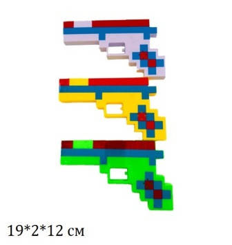Пистолет игрушечный MINECRAFT 3848, звук, свет (ID#1543523372709764988 ...