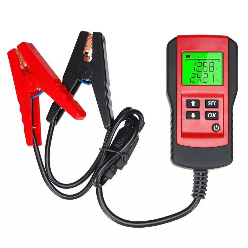 Аккумуляторный тестер, Тестер АКБ, Тестер батарей 30-220 Ач / ЖК экран ...