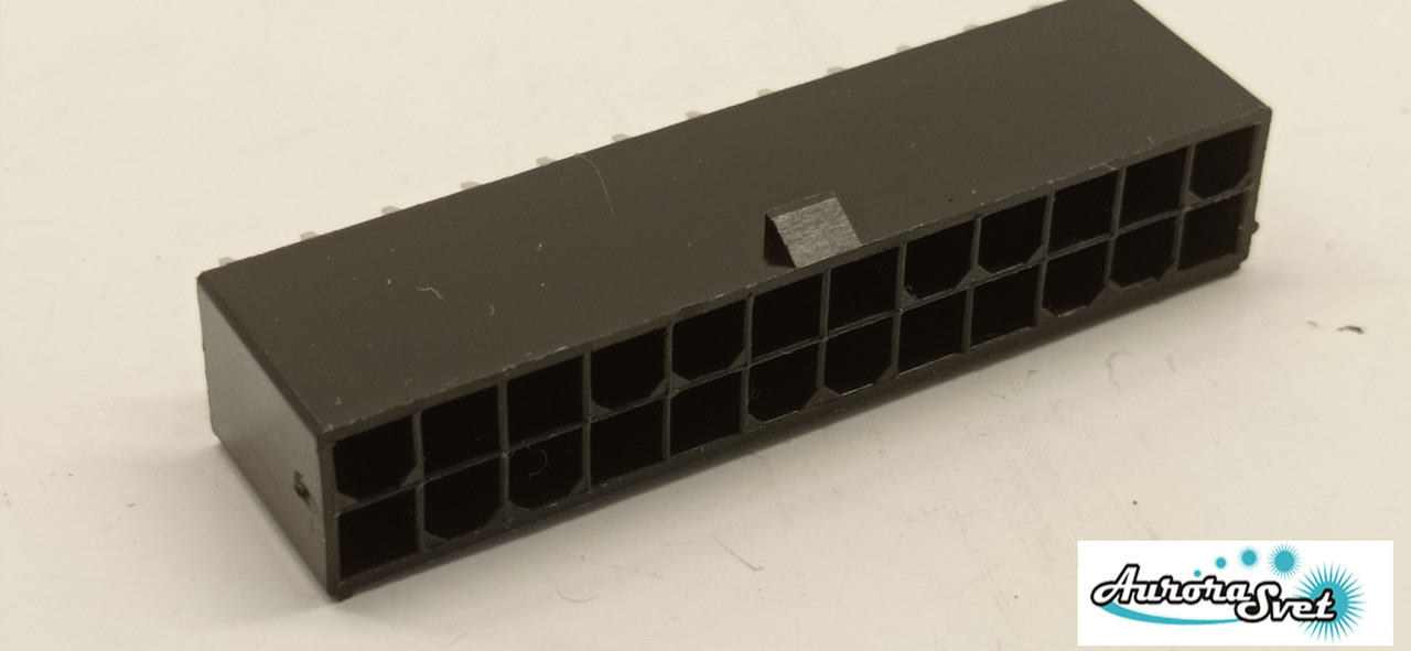 Разъем 24pin Mini-Fit вилка + контакты,для питания видеокарты под пайку ...