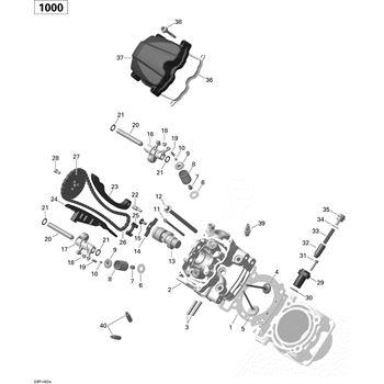БОЛТ КРИШКИ ВАРІАТОРА BRP 420440567, 420440307, 420440568, ціна 480 грн ...