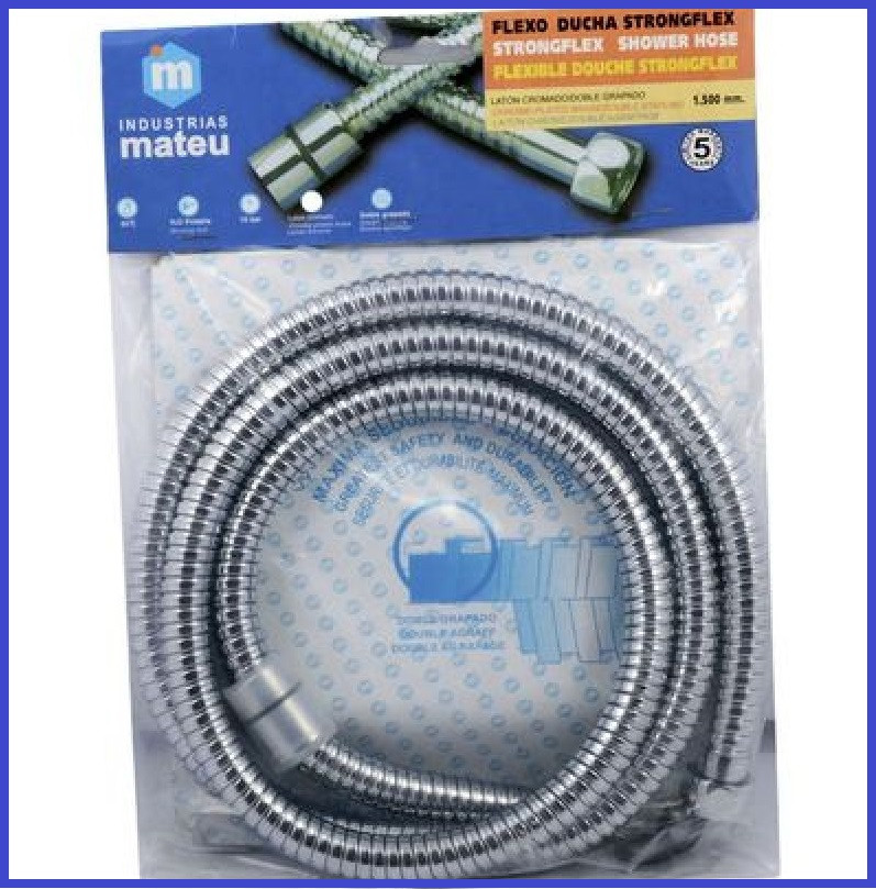 Душевой шланг для лейки душа металл усиленный d-15 1,5-2 м 150-200 см ...