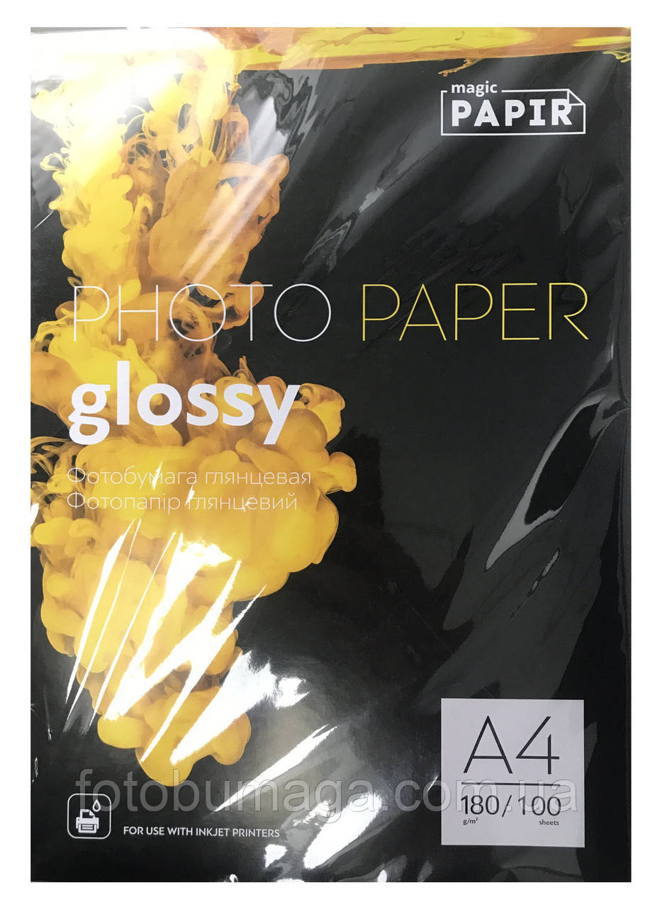 Фотобумага A4 Глянцевая 180g 100л Magic-PAPIR (ID#1414302919), цена ...