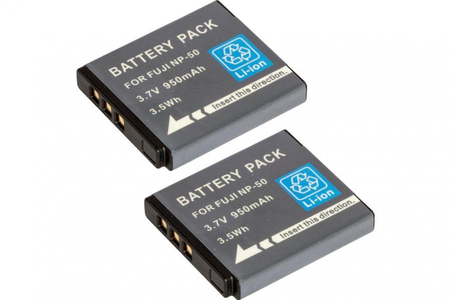 Купить 2-Pack NP-50 комплект из 2 аккумуляторов BestBatt Fujifilm NP-50 ...