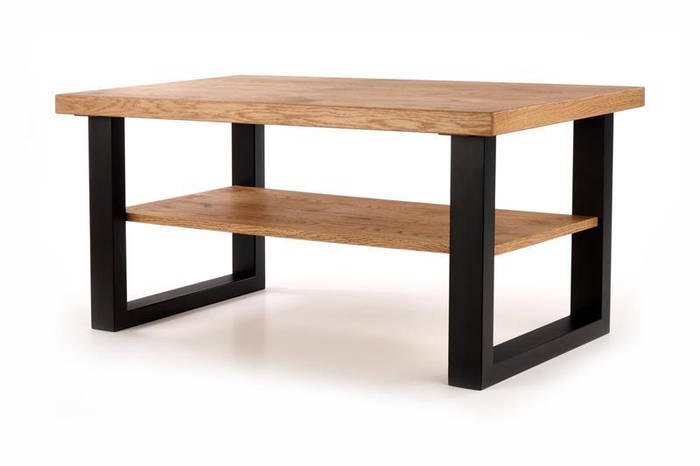 Купить Журнальный столик HORUS Halmar натуральный дуб/черный, цена 16037 ₴ — Prom.ua (ID#1415348986)