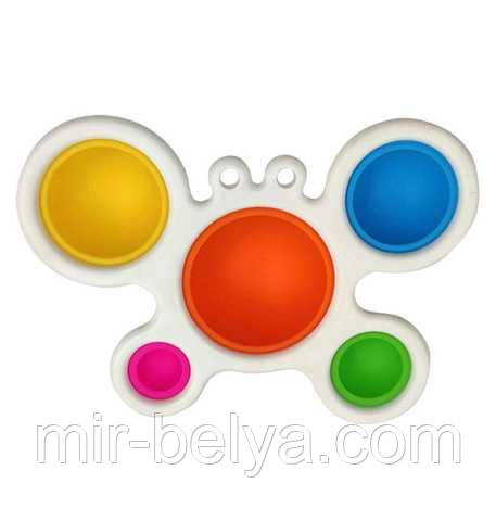 Игрушка Симпл Димпл антистресс 13*17см Simple Dimple 5пупырок Крабик ...