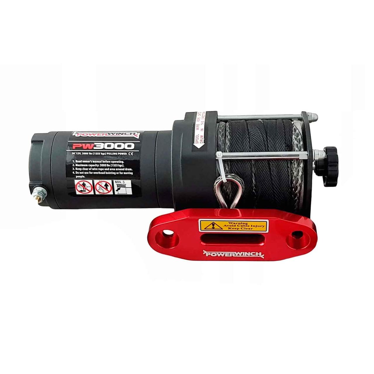 Лебедка Электрическая для Квадроцикла KANGAROOWINCH K3000 SR 12V с ...