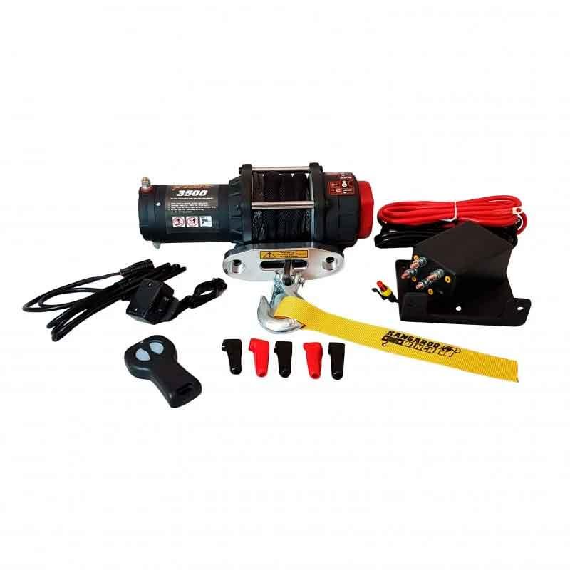 Лебедка Электрическая для Квадроцикла KANGAROOWINCH K3500 SR 12V с ...
