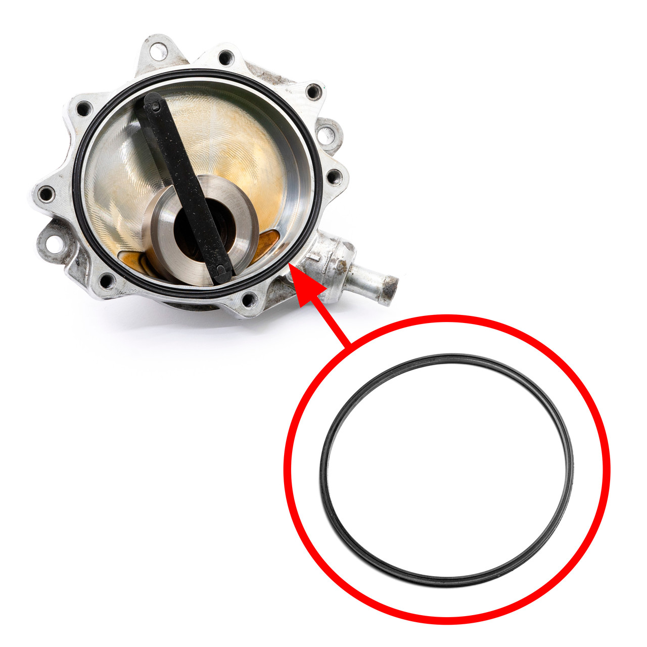 Ремкомплект вакуумного насоса BMW N62, N73 11667635657, 11667545384 ...