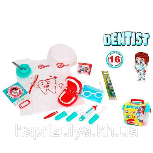 ИГРУШЕЧНЫЙ НАБОР СТОМАТОЛОГА 7365 ТЕХНОК в чемодане (ID#1416388815 ...