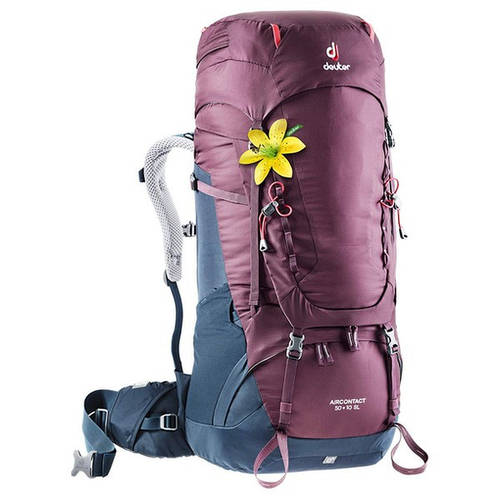 Рюкзак Deuter Aircontact 50+10 SL Old Blackberry-Navy (1052-3320219 ...