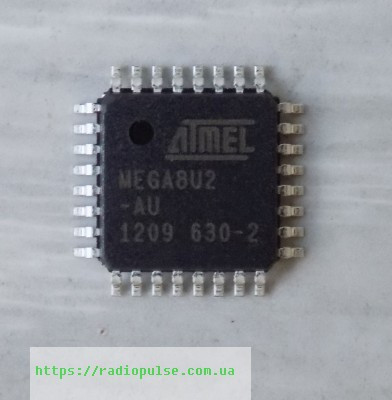 Мікросхема ATMEGA8A U-TH ( ATMEGA8-16AU , ATMEGA8A-AU , ATMEGA8A U-TW ...
