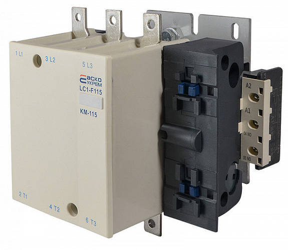 KM 115 М7 220В, Аско [A0040020010] Контактор KM 115 М7 220В (LC1-F115 ...