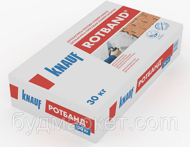 Штукатурка Ротбанд Knauf 30кг (пал.40шт) (ID#6478092), цена: 362 ₴, купить на Prom.ua