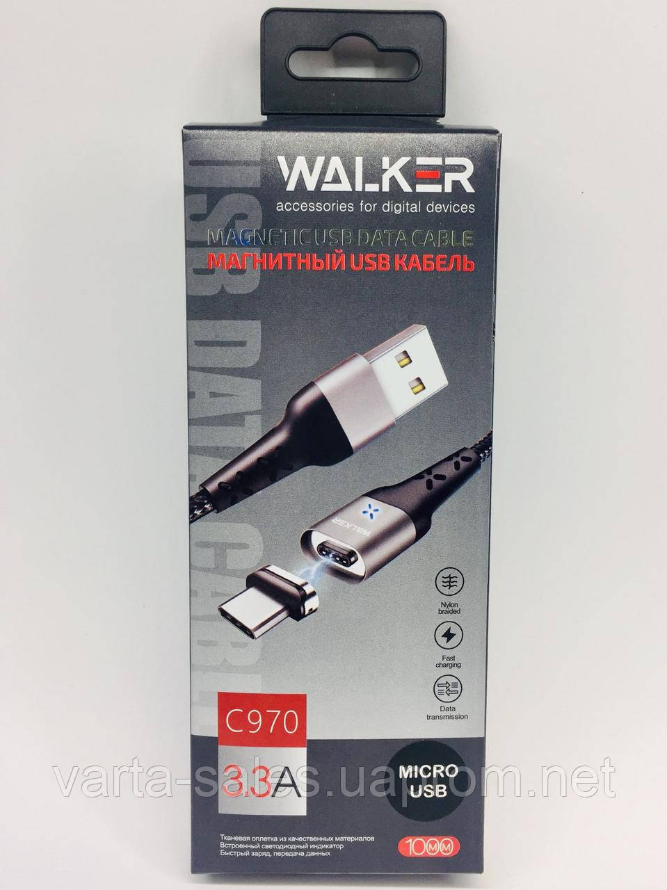 Дата Кабель WALKER C970 Магнитный USB-Micro — Купить Недорого на Bigl ...
