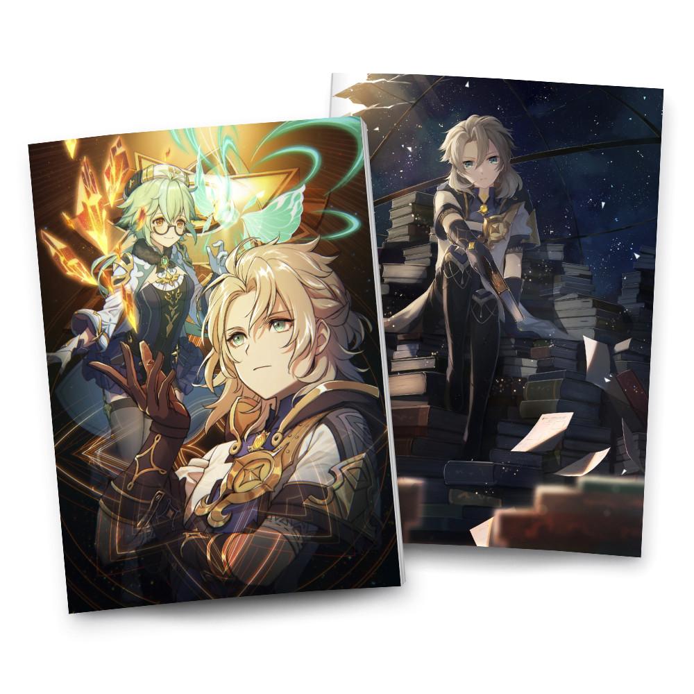 Зошит Геншин Імпакт | Genshin Impact 21, ціна 50 грн — Prom.ua (ID#1420602585)