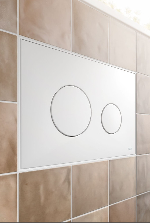 Купить Панель змиву TECEloop 2.0 для унітазу, надтонка, пластикова, колір білий матовий ТМ TECE ...