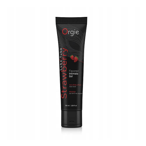 Купить Интимный съедобный гель смазка клубничный Orgie Lube Tube