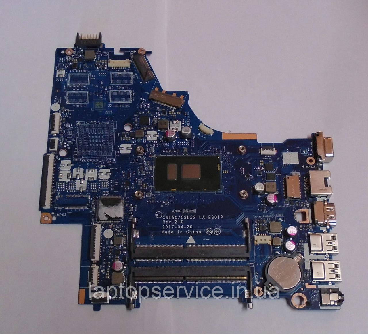 Материнская плата HP Pavilion 15-BS 15Q-BU 250 G6 CKL50 LA-E801P 924749 ...