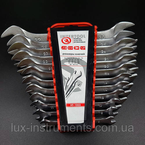 Набір ріжкових ключів INTERTOOL HT-1003.Набір ключів ріжкових intertool(HT-1003), ціна 575 грн ...