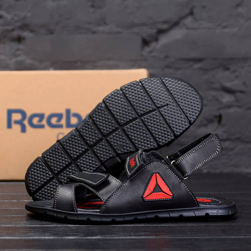 Купить Мужские кожаные сандалии Reebok NS Red, цена 799 ₴ — Prom.ua (ID ...
