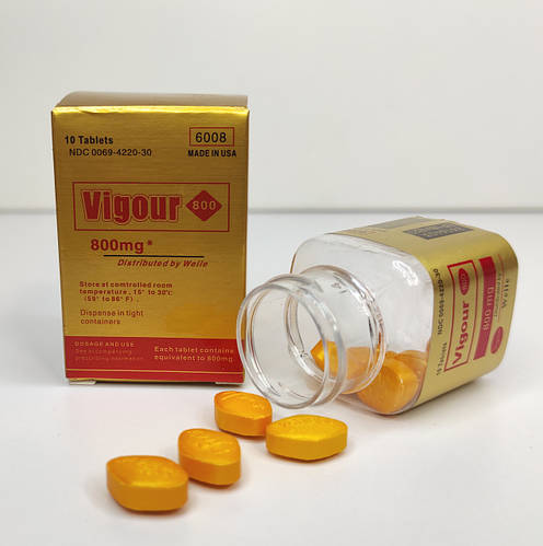 Вігор 800 Збуджуючі таблетки для сексу Vigour 800 Препарат Для Підвищення Потенції 10 шт віагра ...