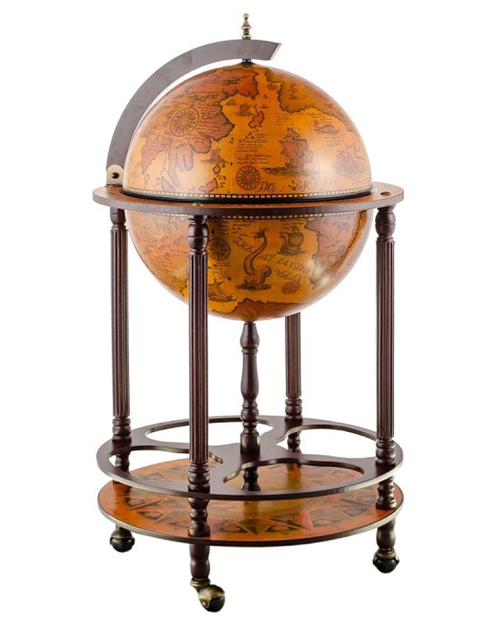 Глобус - Бар Напольный 50*50*90 См 42003 R (0504-014) — Купить Недорого ...
