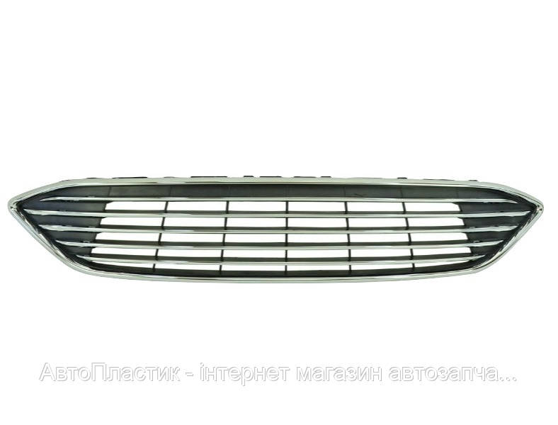 Купить Решетка радиатора Ford Focus 3 (15-18) рестайлинг хром CV5Z ...