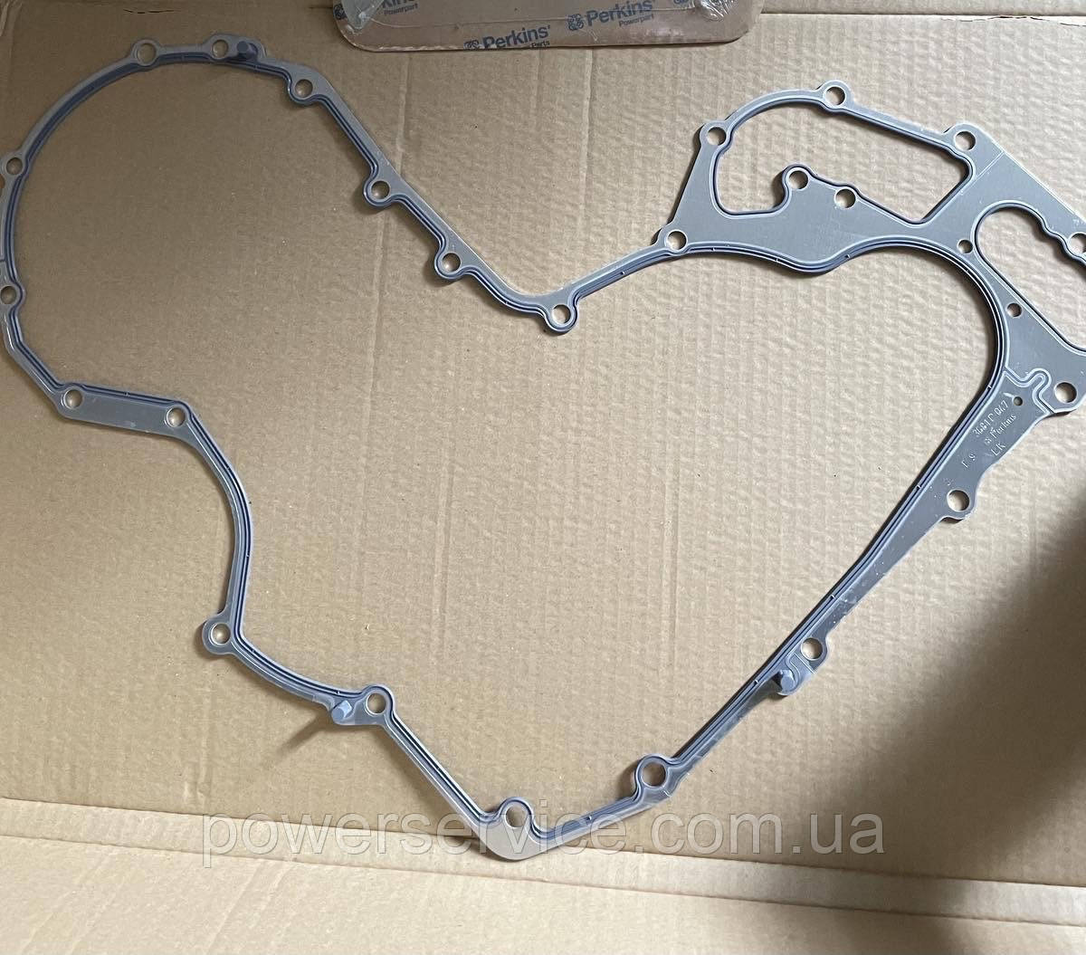 Оригінальна прокладка передньої кришки 3681P047 Perkins, Перкінс ...