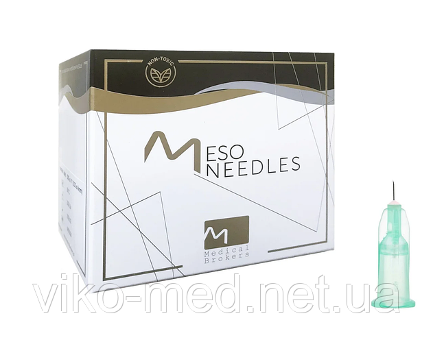 Иглы для мезотерапии Medikal Brokers G-27, 0,4х4 мм / 100 шт.: продажа ...