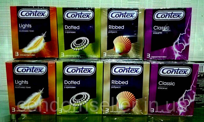 Презервативи Contex Контекс блок 36 шт/12 пачок,терміни придатності до 2027р . (ID#1423971447 ...