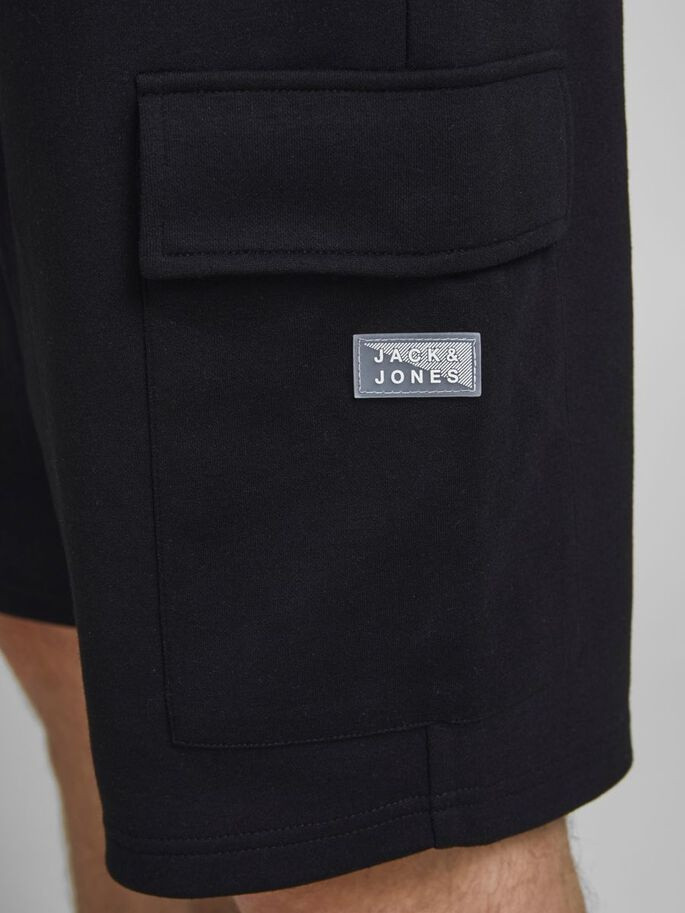 Купить Шорты JJIAIR CARGO SWEAT SHORTS NB 12186752 Black Jack & Jones L ...