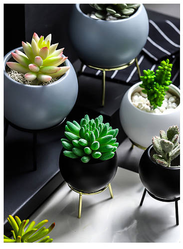 Купити Горщик для квітів, з підставкою. Модель RD-0146, ціна 440 ...