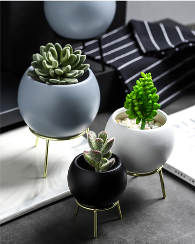 Купити Горщик для квітів, з підставкою. Модель RD-0146, ціна 440 ...