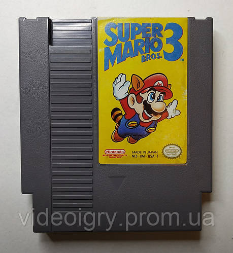 Super Mario Bros. 3 NES-UM-USA-1 БУ (ID#1208928433), ціна: 1470 ...