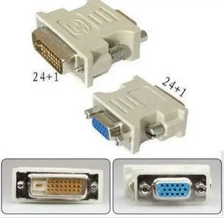 Перехідник DVI (24+1 pin) - VGA (Адаптер DVI M-VGA F) (ID#1425233242 ...