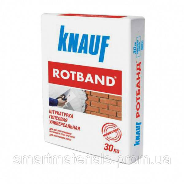 Купить Штукатурка Knauf Rotband (30кг), цена 369.80 ₴ — Prom.ua (ID ...